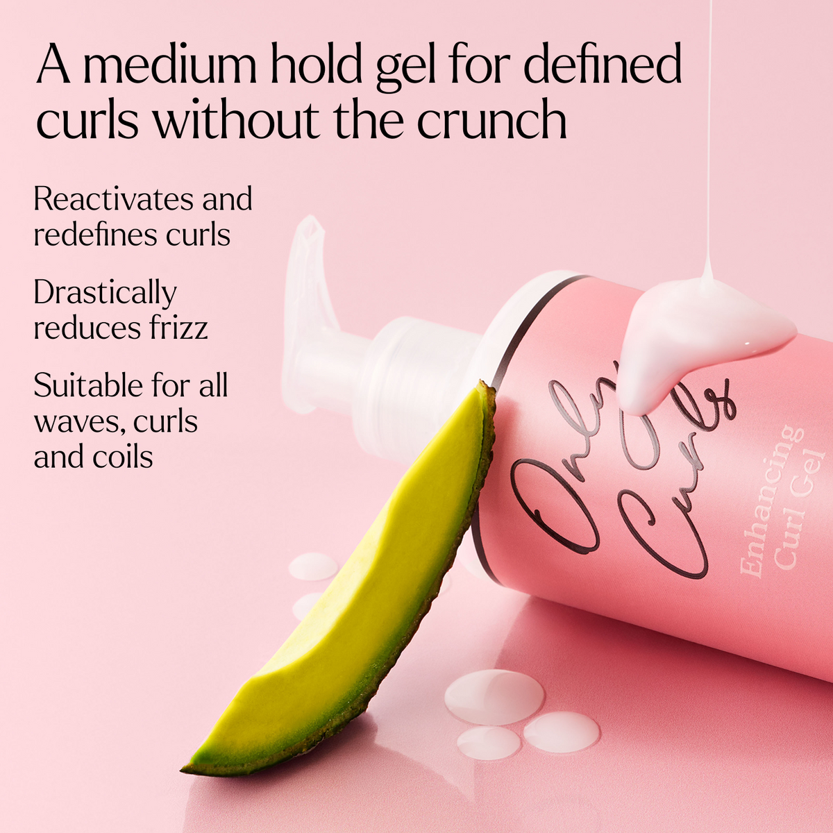 Only Curls Enhancing Curl Gel | A Must-Have Curl Definition Product