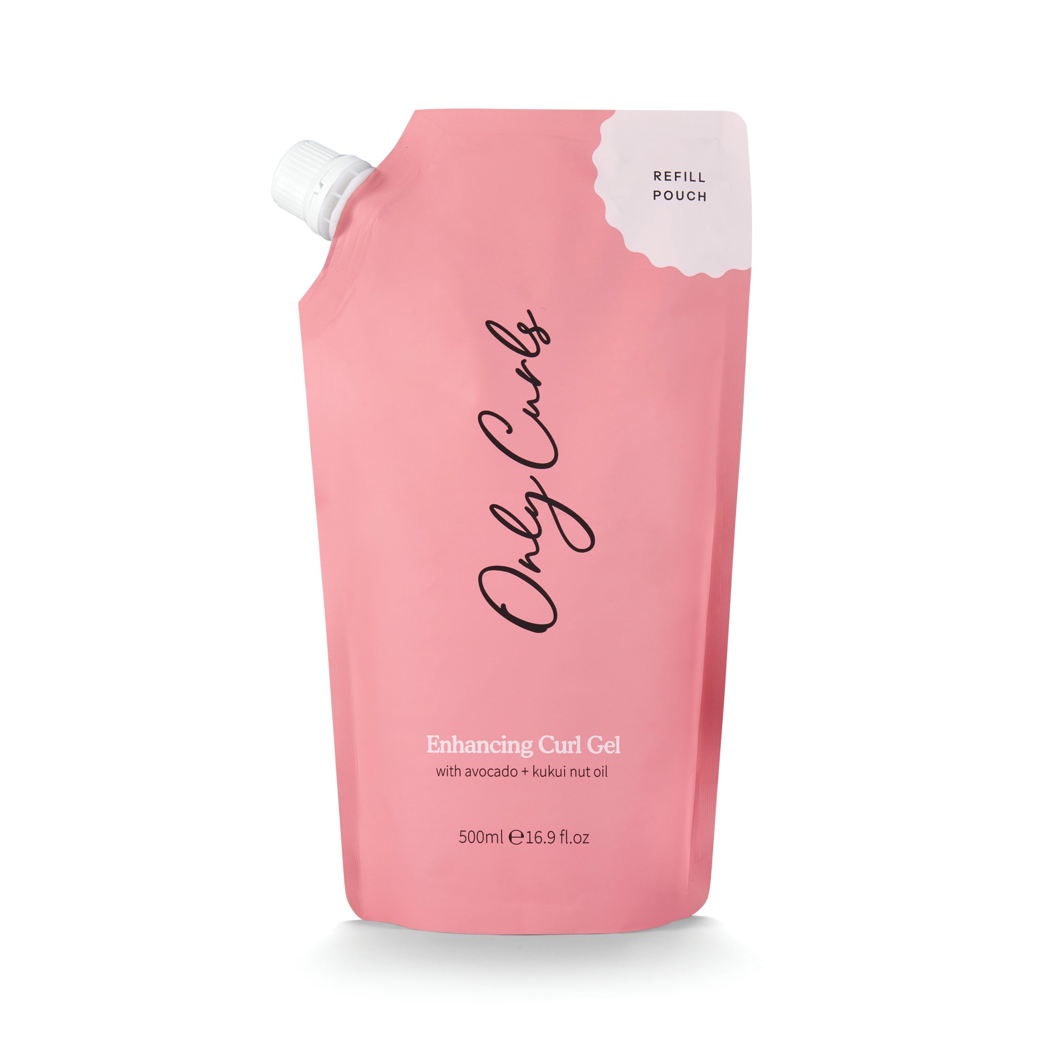 Only Curls Enhancing Curl Gel 500ml - Refill Pouch